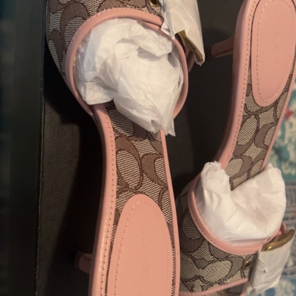 Coach | Shoes | Coach Slip On Kitten Heels New Never Worn Absolutely ...